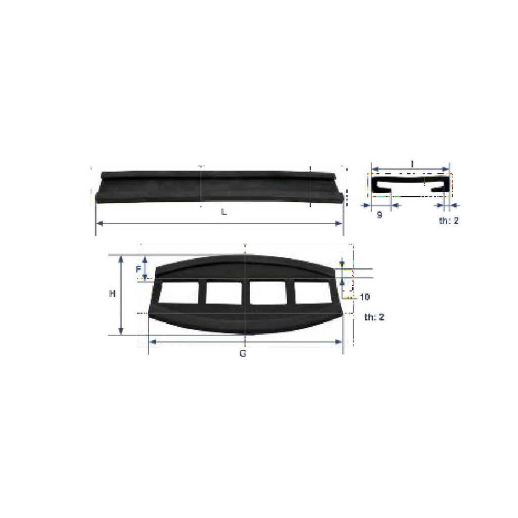 Rubber Protection for Air Tank Clamp – Invicta Clamps